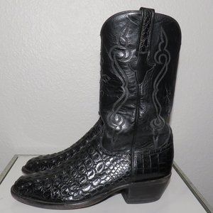 Lucchese | Shoes | Lucchese Cowboy Boots Handmade Horned Back Alligator ...
